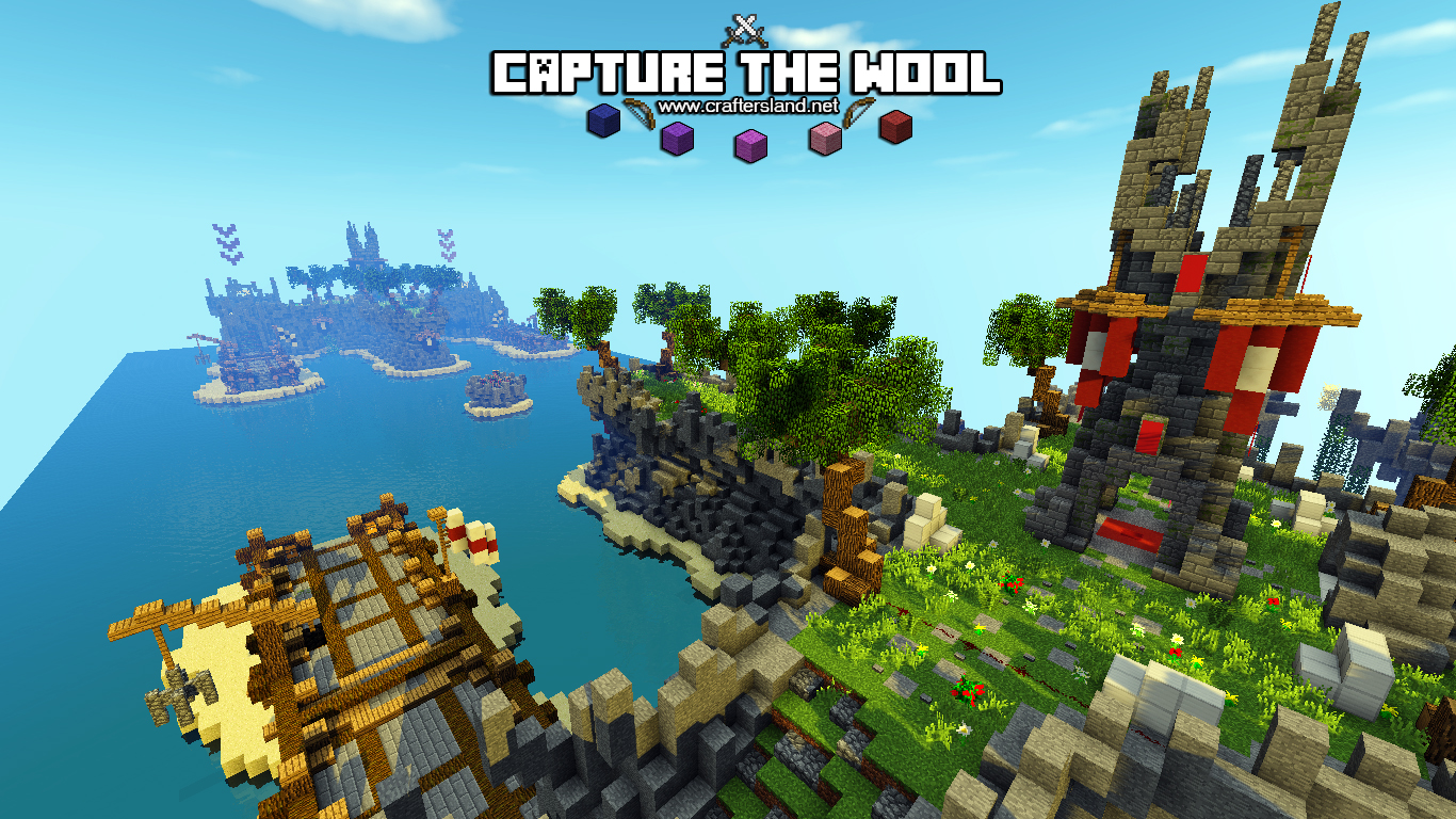 Capture The Wool Custom Maps by CraftersLand - PC Servers - Servers: Java Edition - Minecraft ...